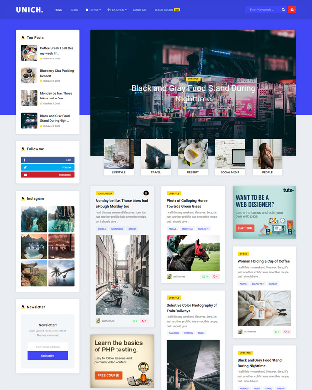 Unich WordPress Theme - Anthemes.com