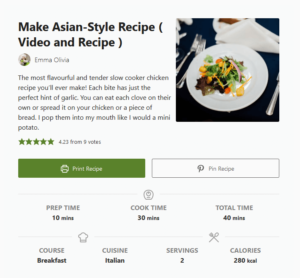 WP Recipe Maker Plugin - Anthemes.com