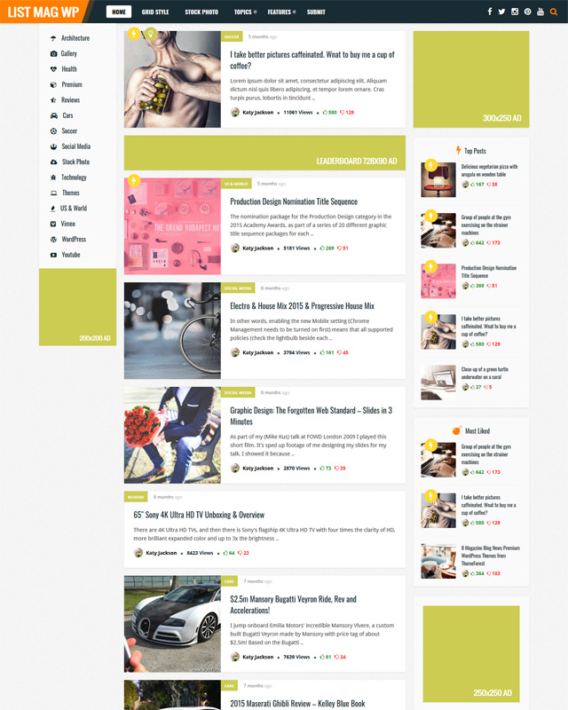 List Mag - Anthemes.com