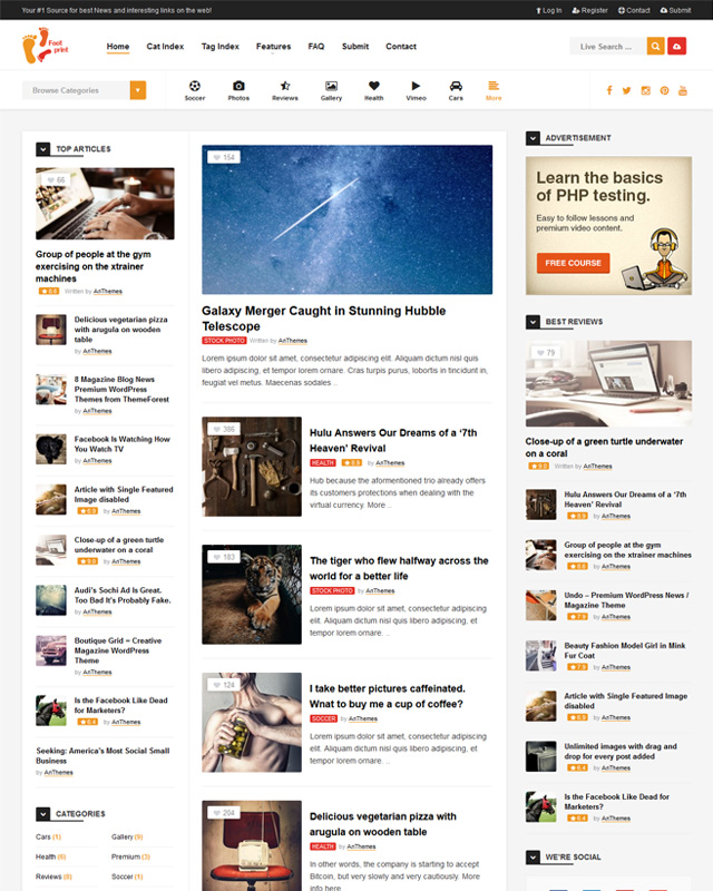 Foot Magazine - Anthemes.com