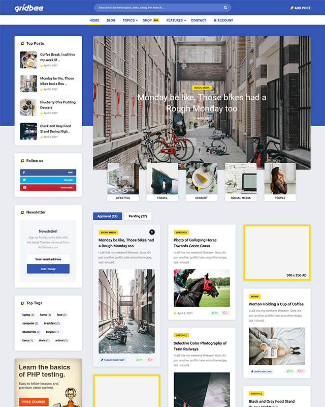 Gridbee - Anthemes.com