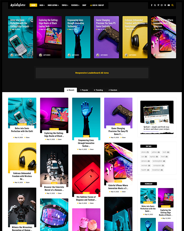 Photoshare News - Anthemes.com