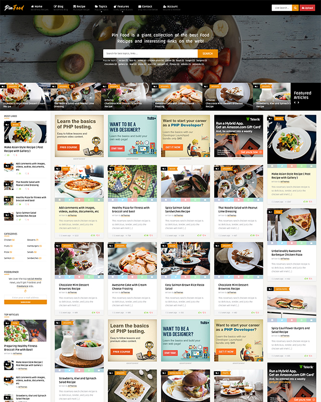 Pin Food - Anthemes.com