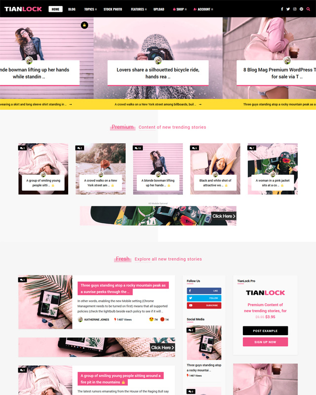 TianLock - Anthemes.com